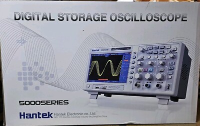 Hantek DSO5202P Digital Oscilloscope 200MHz 2Channels 1GSa/s 7'' TFT ...