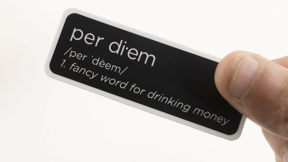 Per Diem Sticker | eBay