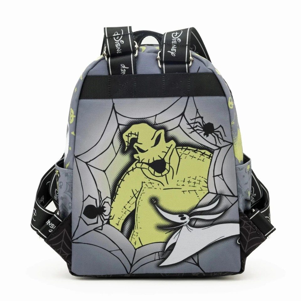 Disney Oogie Boogie 13" Nylon Backpack Deluxe Bag Nightmare Before ...