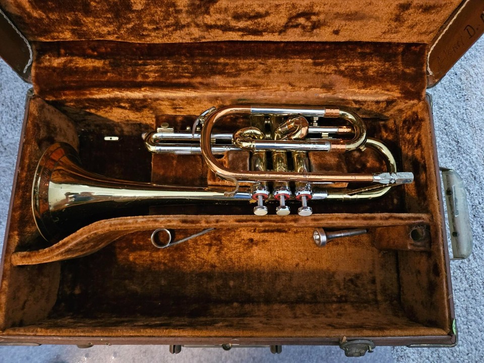 Getzen Super Deluxe Trumpet - Tone Balanced - Copper Trim - SN 100591 ...