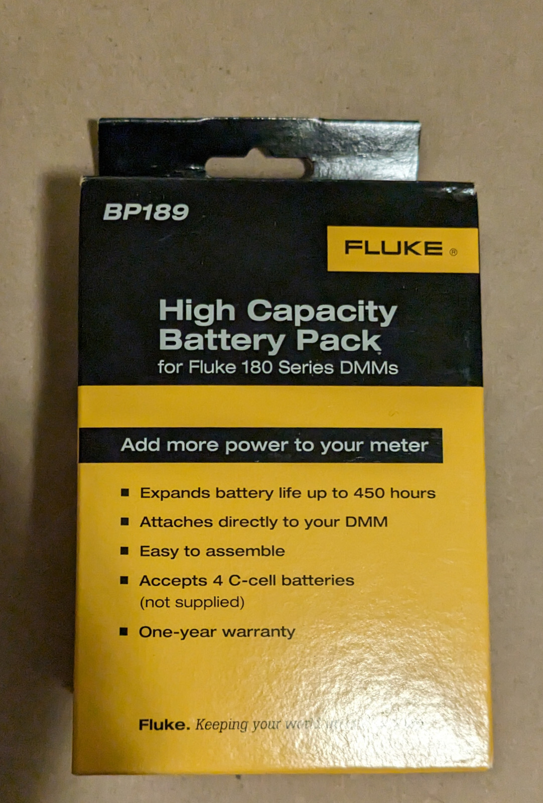 Fluke BP189 High Capacity Battery Pack for Fluke 180 Series DMM | eBay