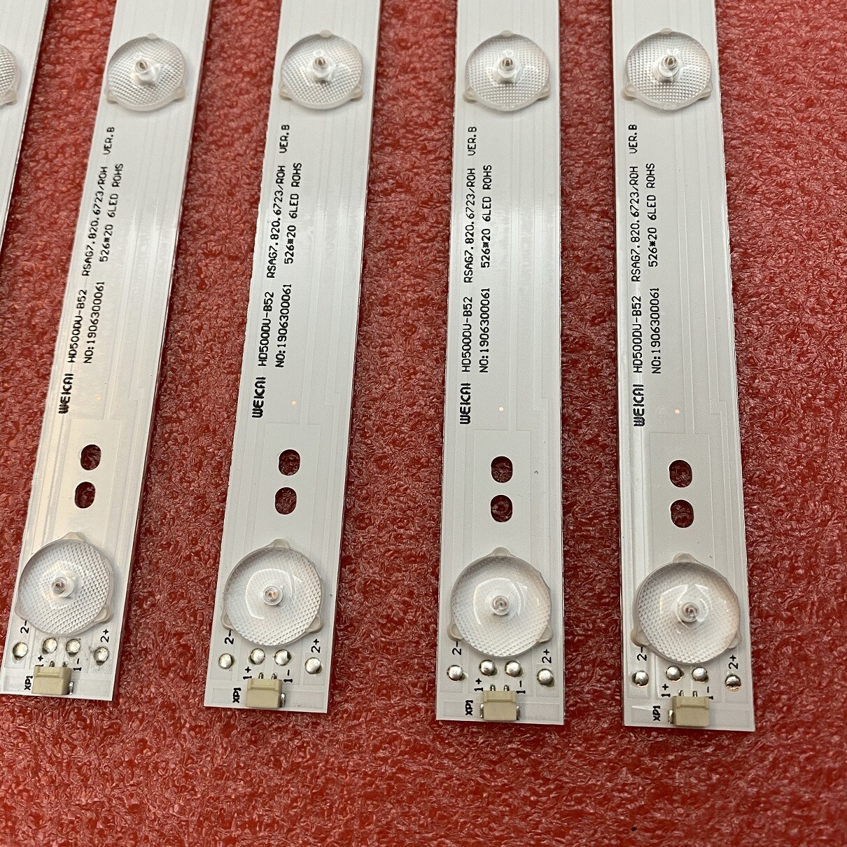 11pcs LED strip Hisense 50H7C Sharp LC-50N6000U HD500DU-B52 RSAG7.820. ...