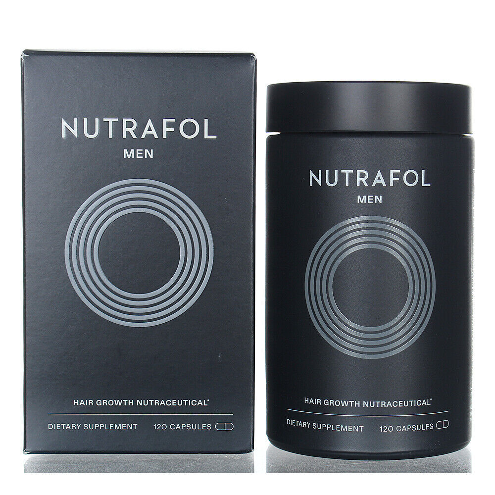 NUTRAFOL Men Hair Growth Nutraceutical Dietary Supplement - 120 ...