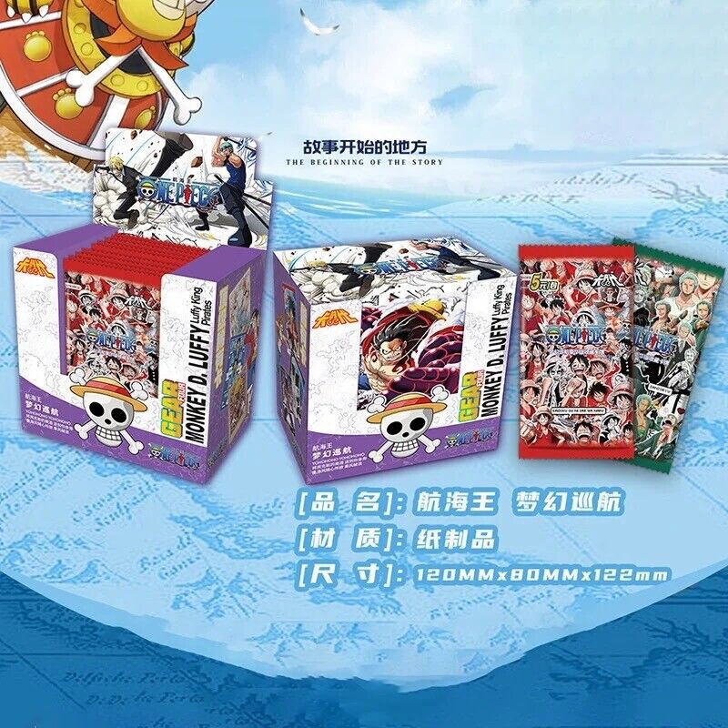 One Piece Trading Card Premium Box Anime TCG CCG Gear 4 Booster Box NEW ...