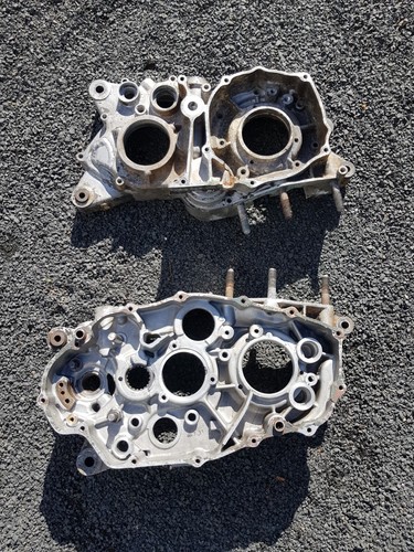 Yamaha DT360 DT 360 1974 engine cases motor case VMX Scrambler | eBay