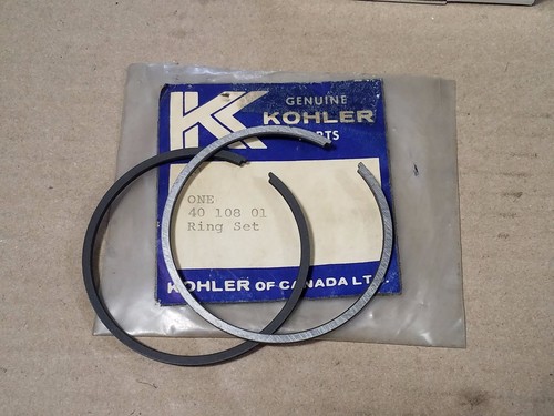 NOS Vintage KOHLER Piston Ring Set STD, 40.108.01 Snowmobile 40 108 01 ...