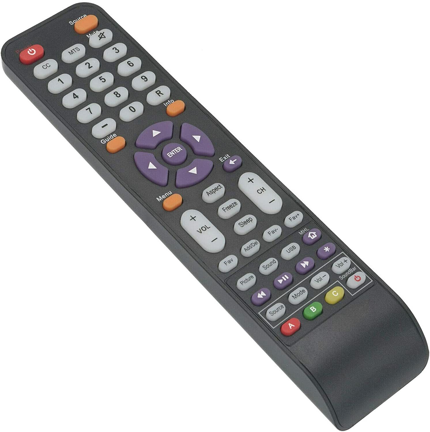Sceptre TV Replaced Remote Control 8142026670003C 142021270009C | eBay