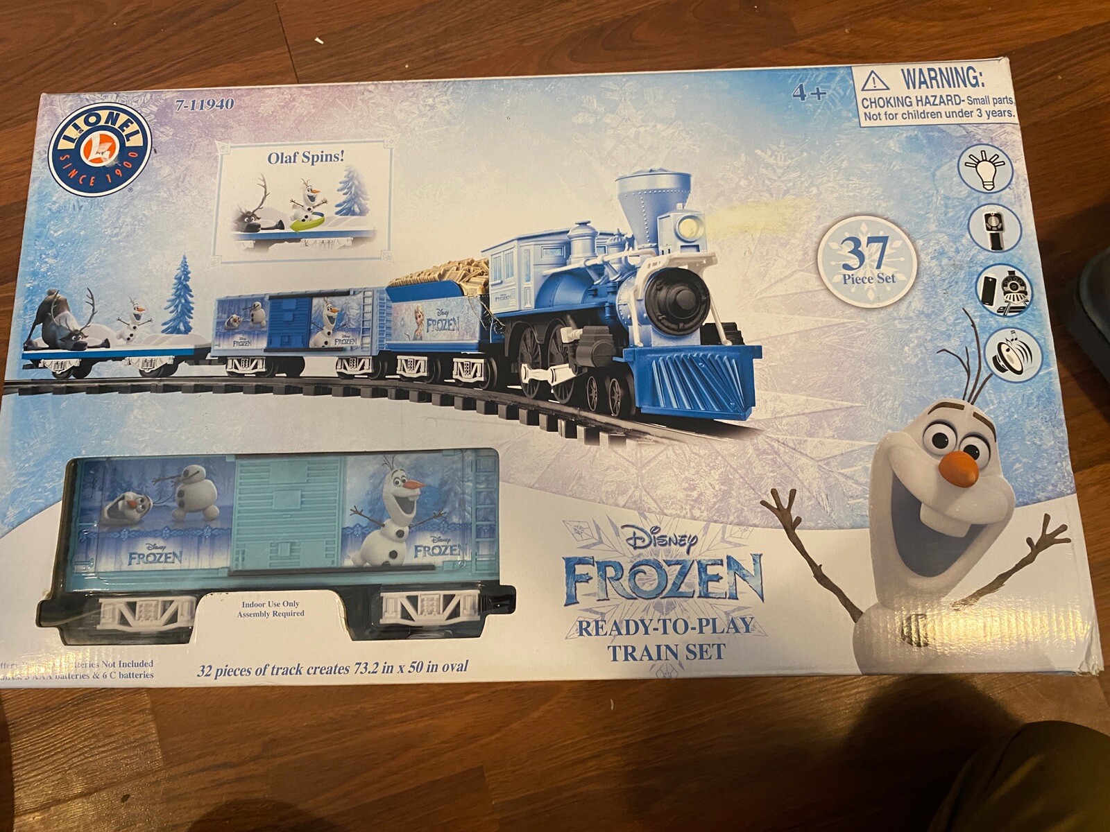 Lionel Disney's Frozen Ready To Play Battery-Powered RC Train Set | eBay