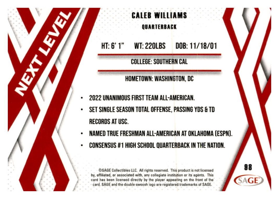 2024 SAGE Football HIGH Series BASE #96-200 Complete your Set - You ...