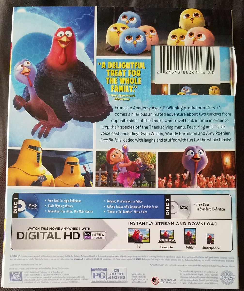 Free Birds Blu Ray