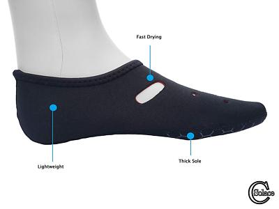 SC Advance Anti Slip Non Skid Barefoot Home Care Indoor Compression ...