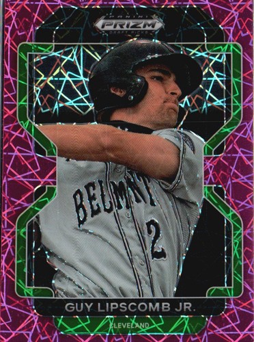 2022 Panini Prizm Draft Picks - Guy Lipscomb Jr. #PDP151 Neon Pink ...