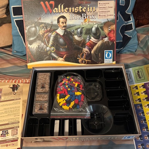 Wallenstein Big Box Board Game New Unpunched | eBay