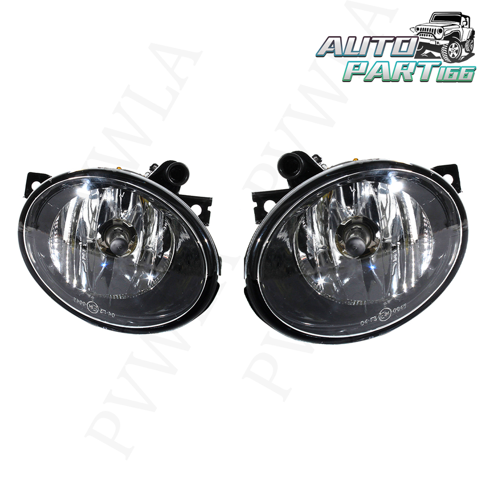 Pair Halogen Fog Light W/ Lamp Cover For Mercedes Benz Sprinter 1500 ...