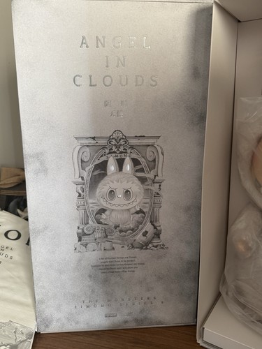 POPMART Zimomo Series Labubu Angel in Clouds Vinyl Face Doll | eBay