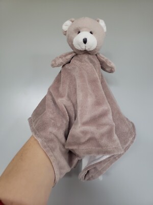 PRIMARK EARLY DAYS BROWN TEDDY BEAR COMFORTER SOOTHER BABY SOFT TOY ...