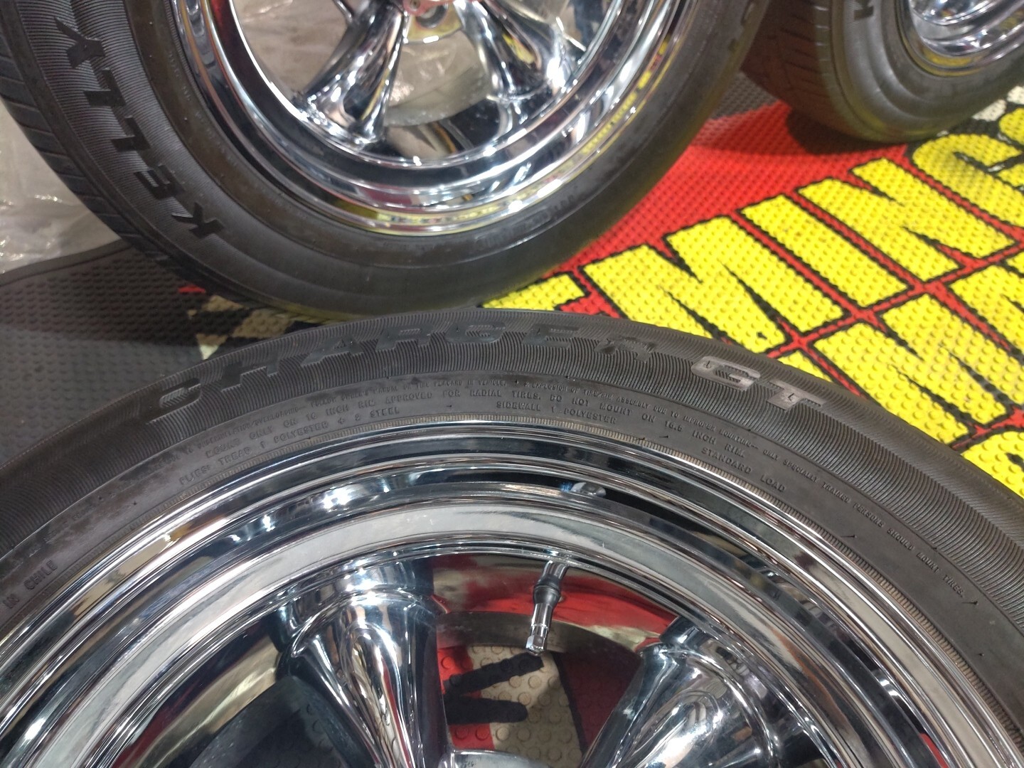 American Racing Alloy VN105 Wheels and Kelly Tires 225/55R16 and 235 ...