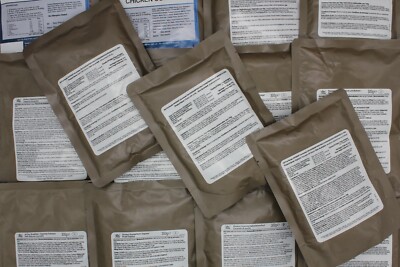 BRITISH ARMY MOD RATION PACKS MEALS MRE EMERGENCY FOOD SUPPLIES READY ...
