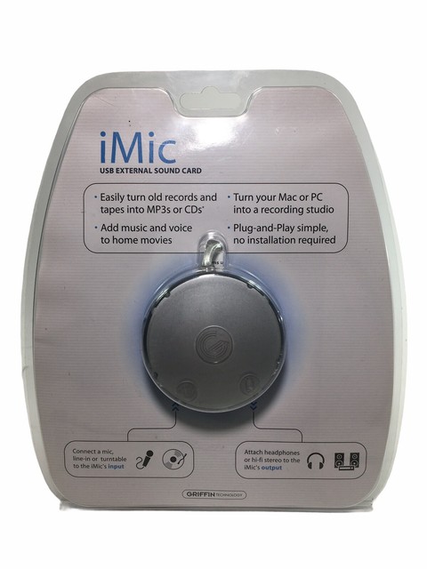 Gefen iMic USB 1.0/1.1 (ADA-IMIC) Sound Card for sale online | eBay