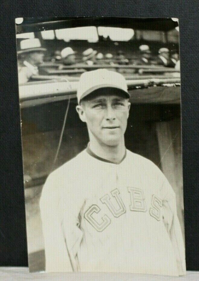 1918 Speed Martin, Chicago Cubs, Vintage 1 Stamp Dated Photo, 6.75" x ...