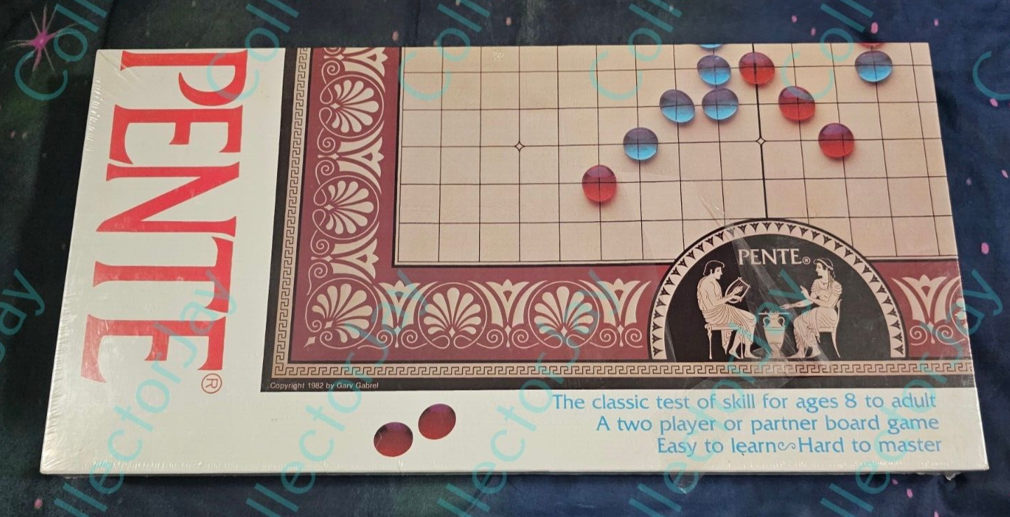 PENTE The Classic Game of Skill Board Game 1983 Vintage *New & Sealed ...