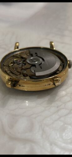 Mido Multifort Power Wind Automatic Watch 24k Gold Plated 34mm Case | eBay