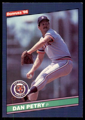 1986 Donruss Dan Petry Baseball Cards #212 | eBay