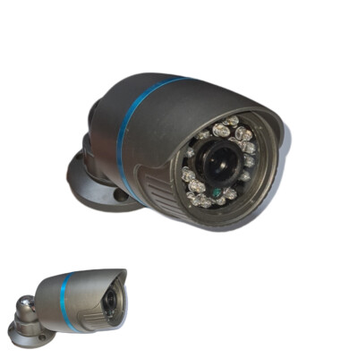 TELECAMERA CAMERA VIDEOSORVEGLIANZA INFRAROSSI 24 LED CCD 3,6 mm 1000 ...