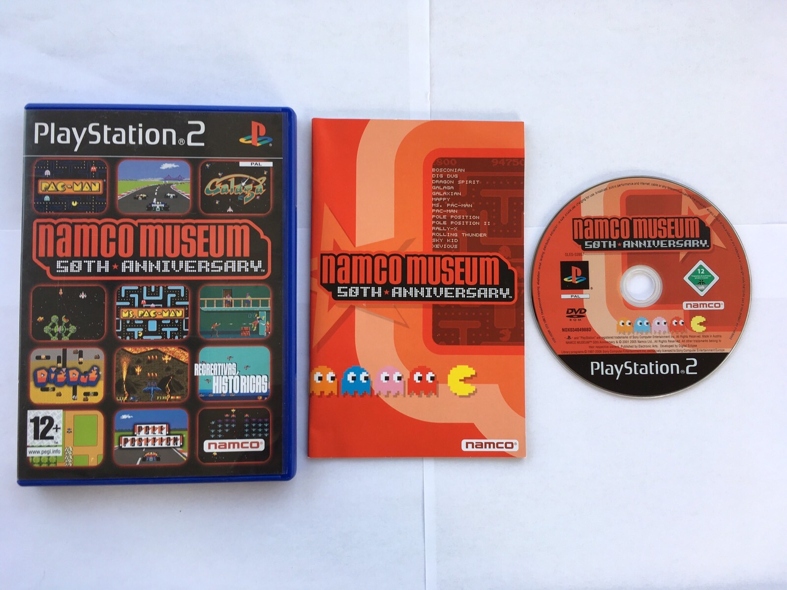 Namco Museum 50th Anniversary PlayStation 2 PAL - Prix - Photo ...