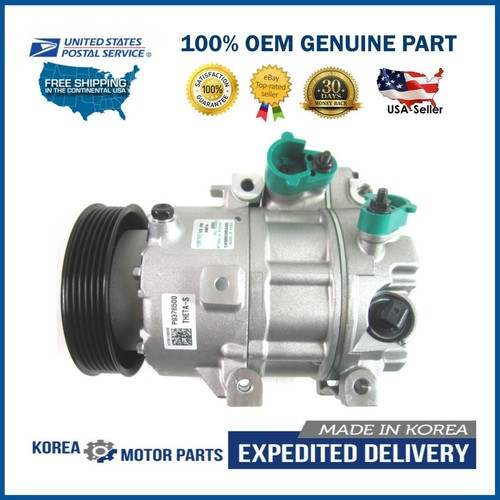 OEM GENUINE A/C COMPRESSOR W/CLUTCH FOR 15-18 KIA SORENTO 2.0L 2.4L ...