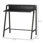 2-Tier Workstation Computer Laptop Desk Home Office Table w/ Shelf ...