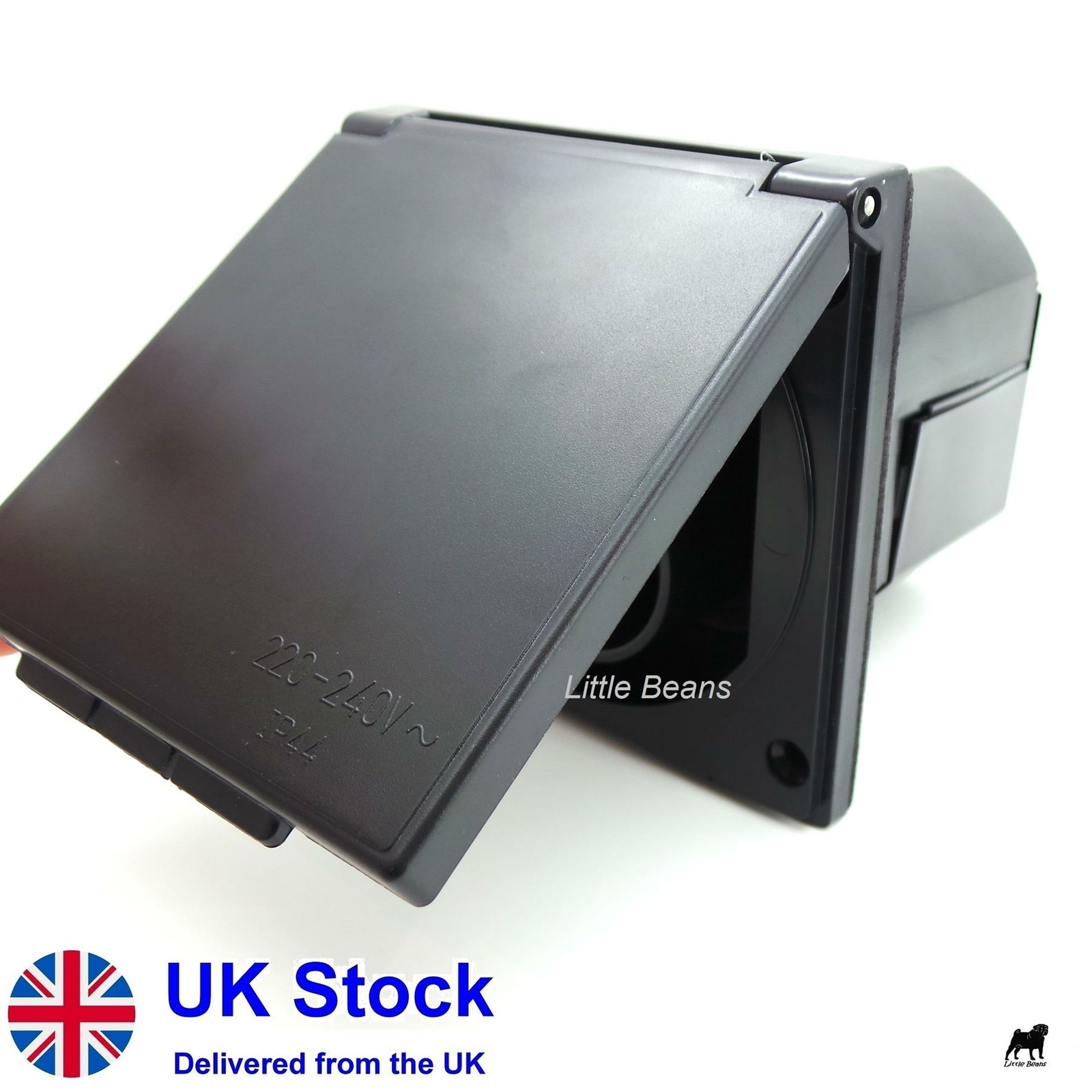 230V Mains Hook Up Inlet Socket Caravan VW Motorhome Flush Fitting ...