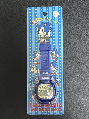 Sonic Sega The Hedgehog Watch Analog Collectible Used | eBay
