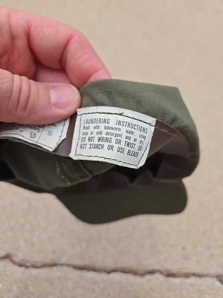VNTG US Army OG-507 Hot Weather Field Cap or Baseball Cap, Size 7, OD ...
