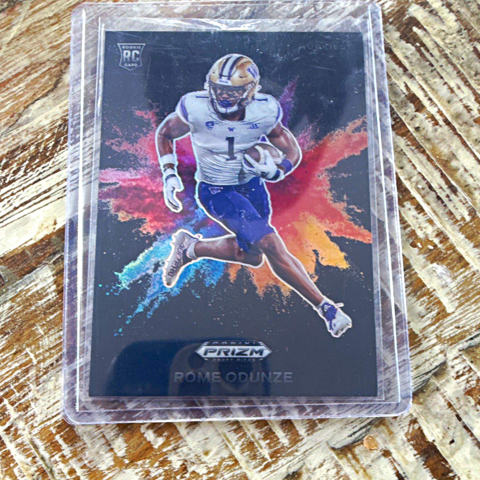 Rome Odunze 2024 Prizm Draft Picks #CB-12 Color Blast /(SSP) Price ...