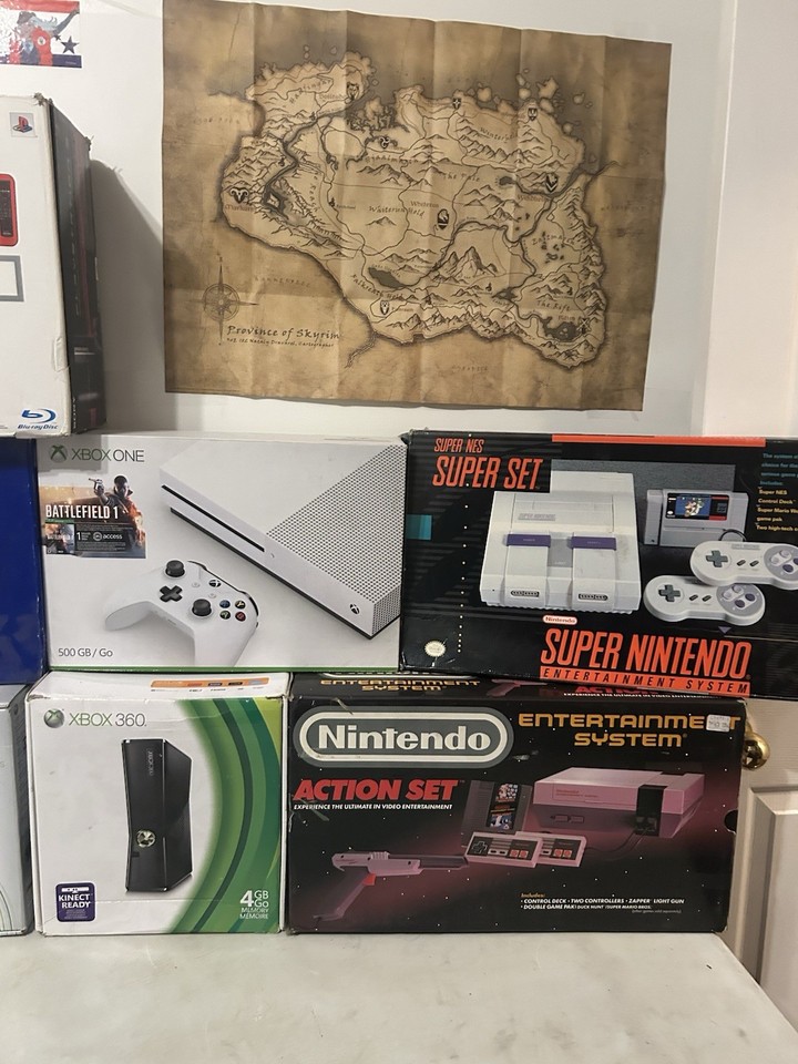 Lot of vintage console boxes only! NES, SNES, PS2 etc!! see pics | eBay