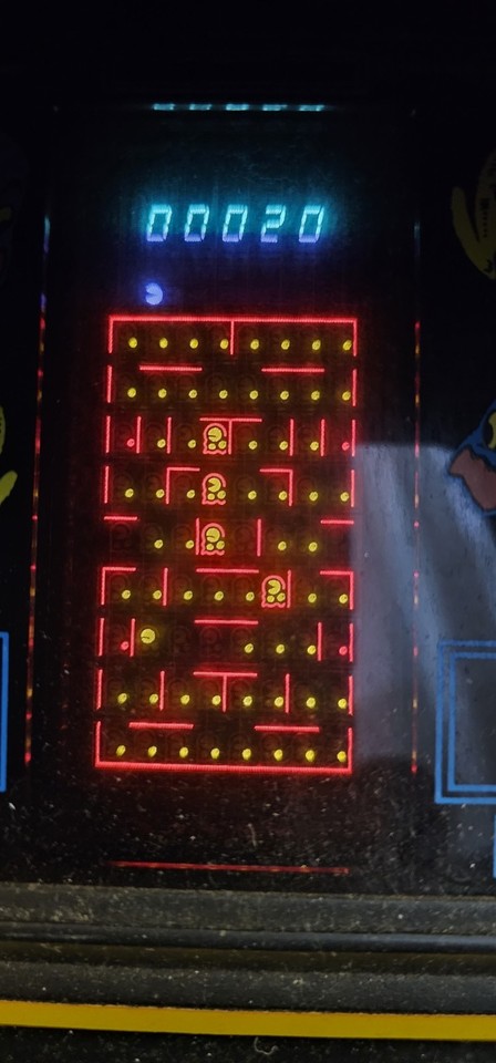 Pac-Man, Galaxian & Frogger Classic Table Top Games. Lot Sale...Great ...