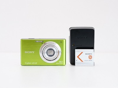 SONY Cyber-Shot DSC-W550 4x Optical Zoom Digital Camera - Green From ...