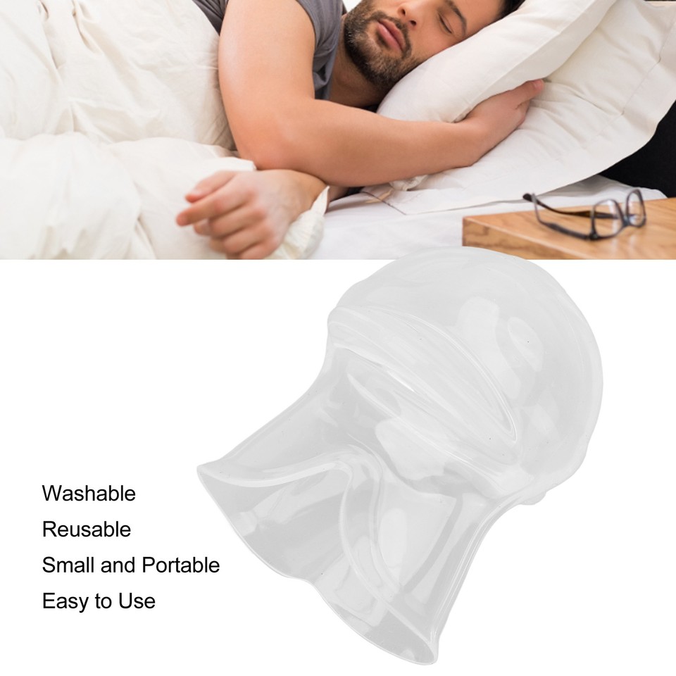 Tongue Retaining Device Silicone Portable Reusable Improve Sleep ...