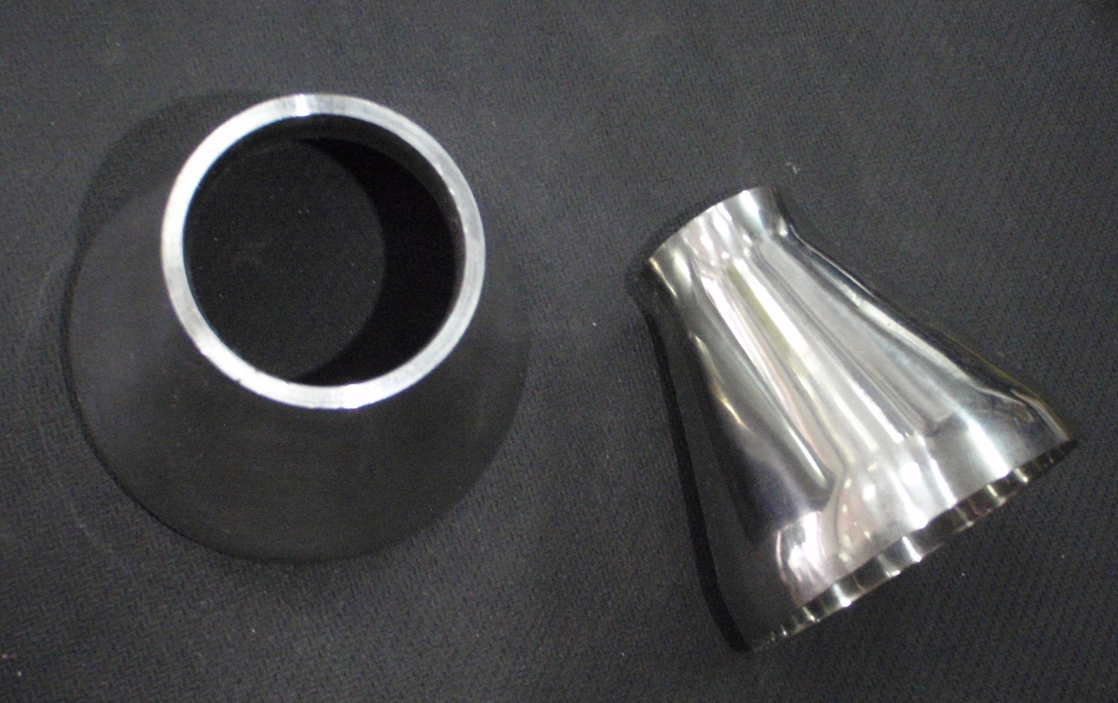 WDCCR51X25 STAINLESS CONCENTRIC WELD REDUCER 2"-1" SANITARY PIPE TUBING ...