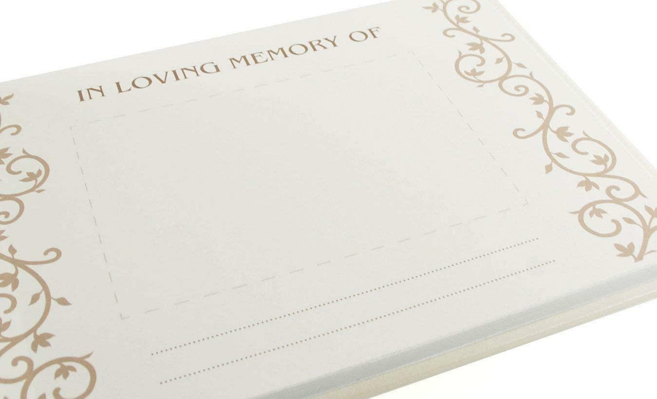 In Loving Memory Book of Condolence Guest Book for Memorials Funerals ...