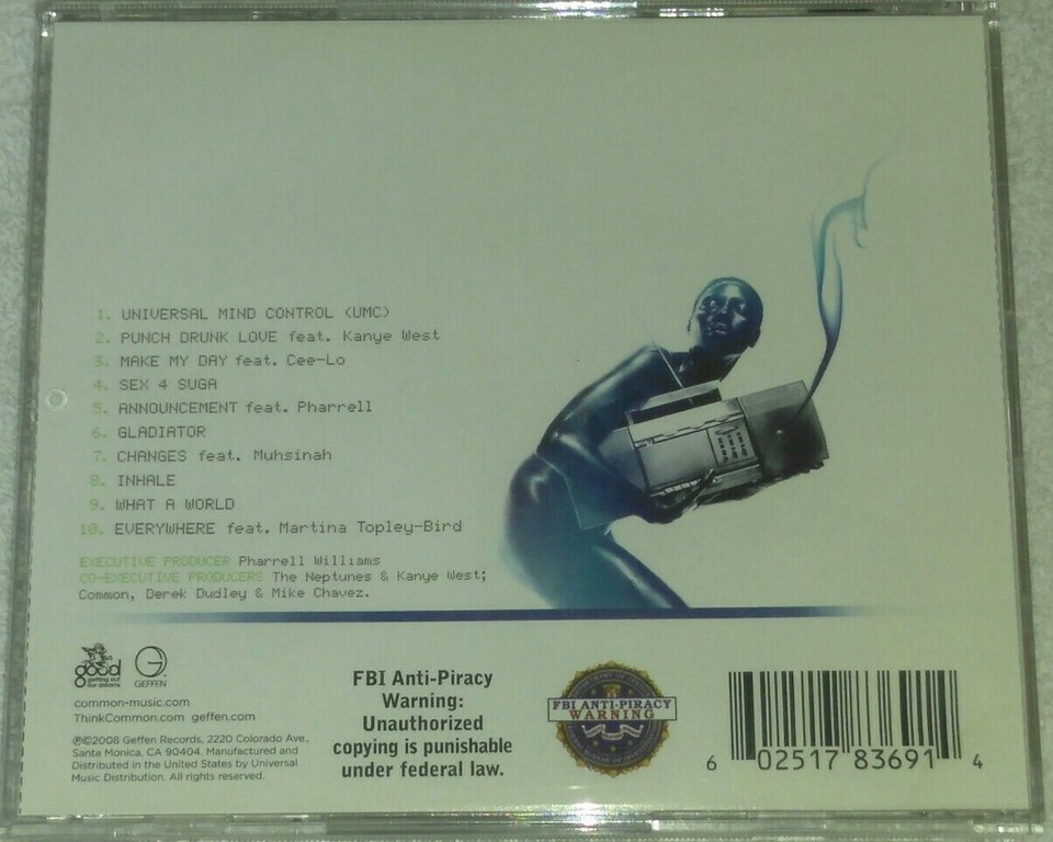 Common - Universal Mind Control - Audio CD 602517836914| eBay