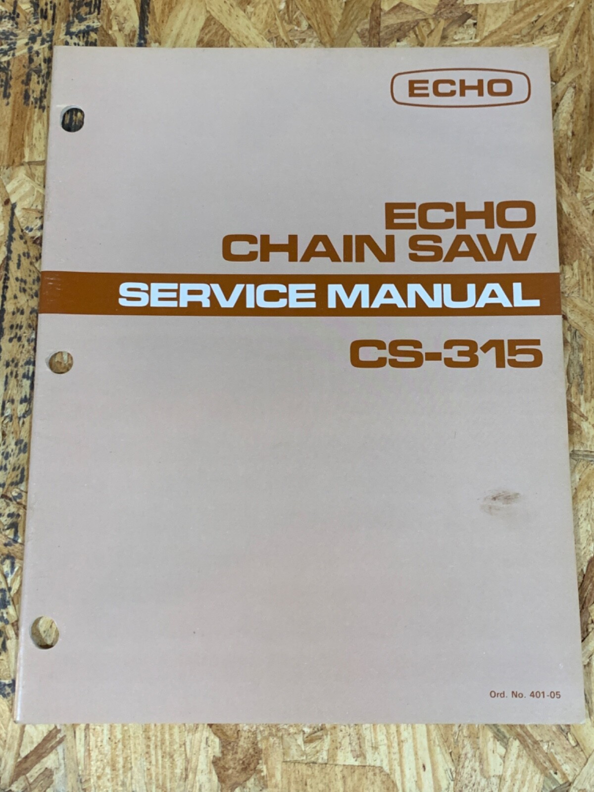 ECHO Chain saws Model CS-315, Service Manual ECHO | eBay