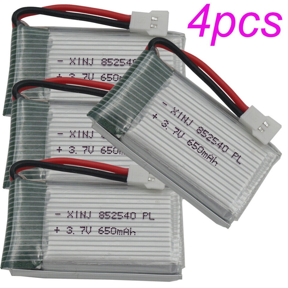 3.7V 25C 650mAh Li Battery For Syma X5C-1 X5SW X8tw Part Drone RC ...