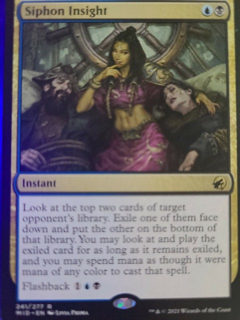 MTG Siphon Insight Innistrad: Midnight Hunt 241/277 Regular Rare for sale online | eBay