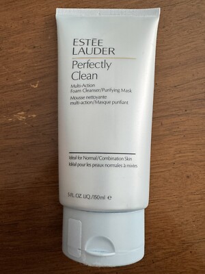 Estee Lauder PERFECTLY CLEAN Multi-Action Foam Cleanser/PurifyingMask ...