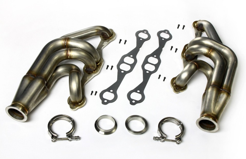 A-body SBC Small Block V8 Turbo Headers for Chevy Chevelle Malibu El ...