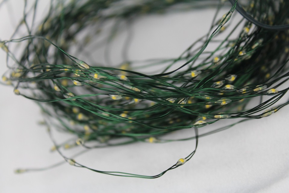 Invisilite 632 Mini Lights On A Flexible Ultra Thin Wire- White-7 ft | eBay