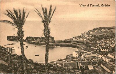 Madeira Portugal Funchal View Port City Postcard used (23519) | eBay