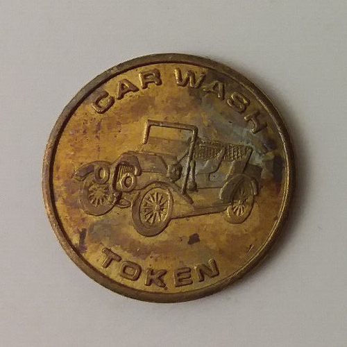 Car Wash Coin Token 25mm | eBay